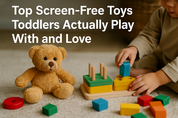 Top Screen-Free Toys Toddlers Actually Play With and Love - Little ...