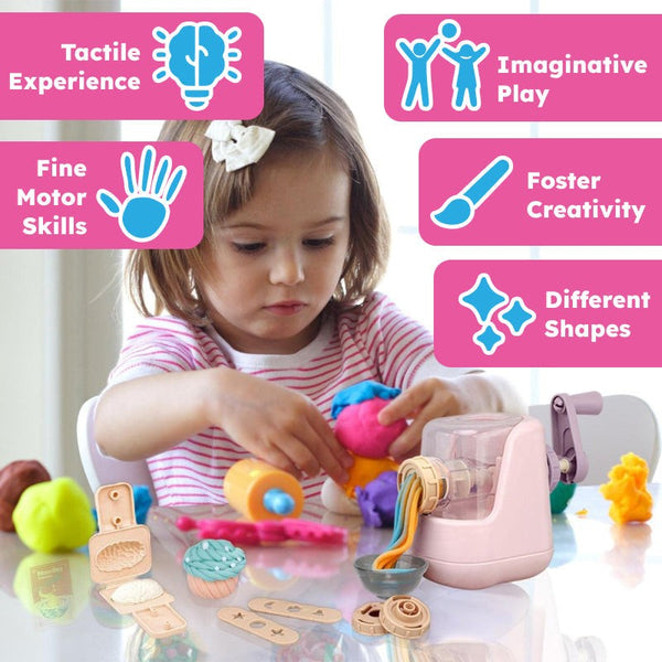 Creative Clay Pasta Machine Set - Little Learners Toys