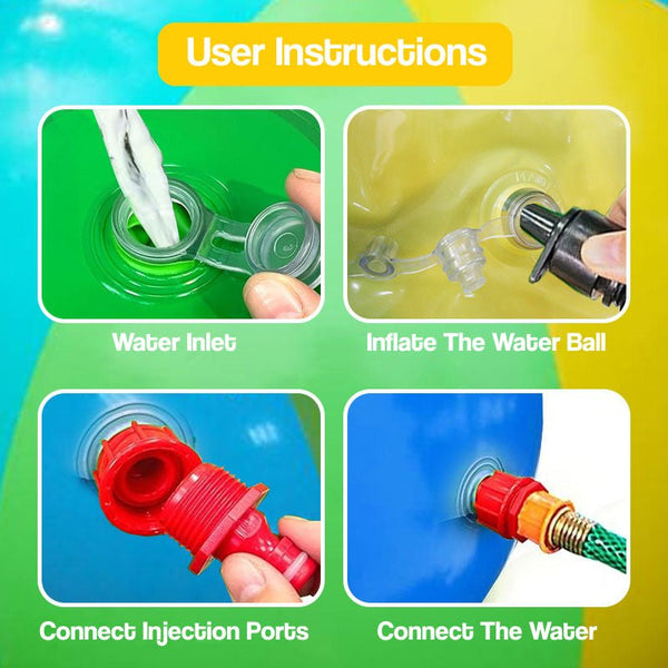Fun Giant Outdoor Water Sprinkler Ball - Little Learners Toys